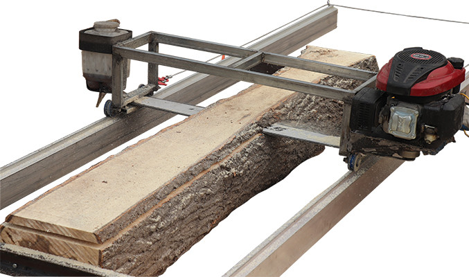 Timber sawmill portable Chainsaw sawmill log cutting saw /Horizontal ...