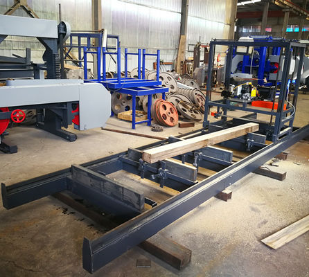 1900mm Wood Log Saw Machine 15Kw Portable Lumber Milling Machine