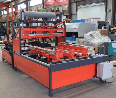 Wood Pallets Block Nailing Machines Assembly Line Equipment Nailer ...