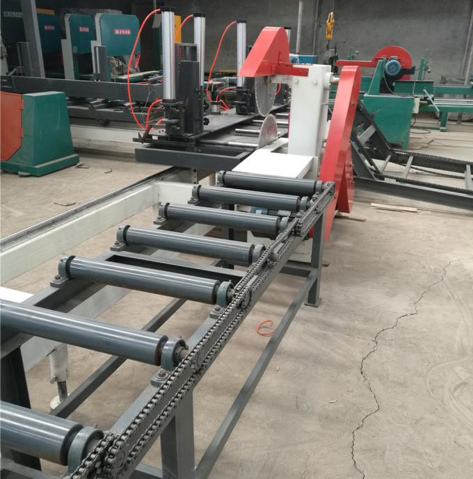 Round Log Cutting Circular Sawmill Sliding Table Saw Machines