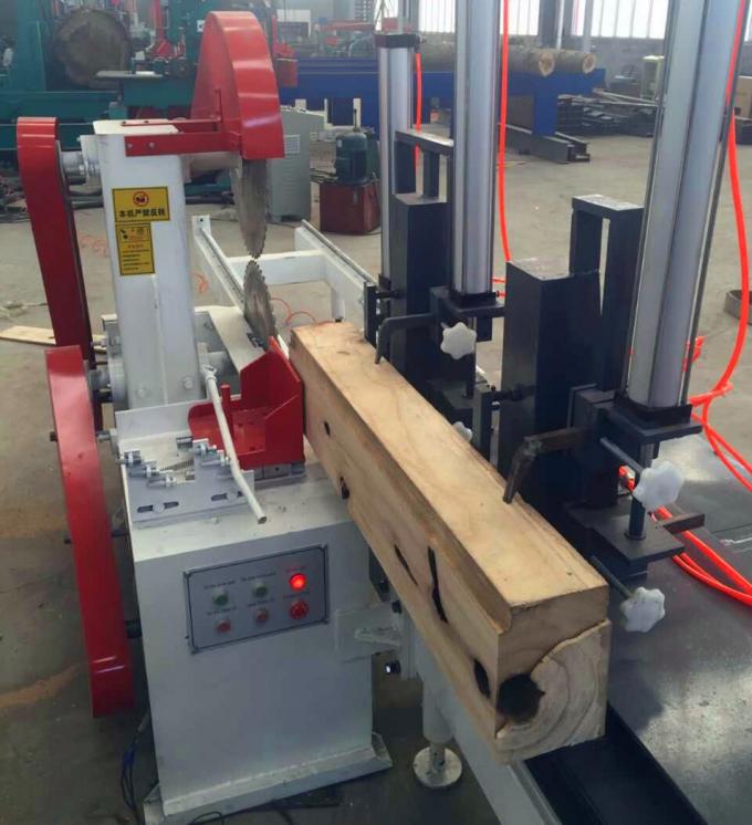 Round Log Cutting Circular Sawmill Sliding Table Saw Machines