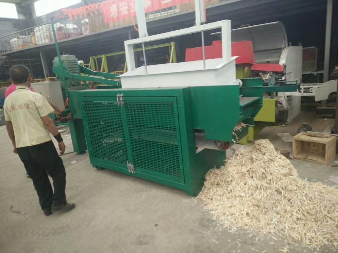 China Wool Processing Woodwool Machinery/ Log excelsior making machine