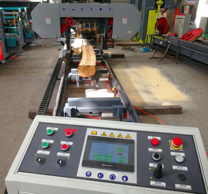 Automatic Wood Portable Sawmill 1600mm Horizontal Band Saw Mill